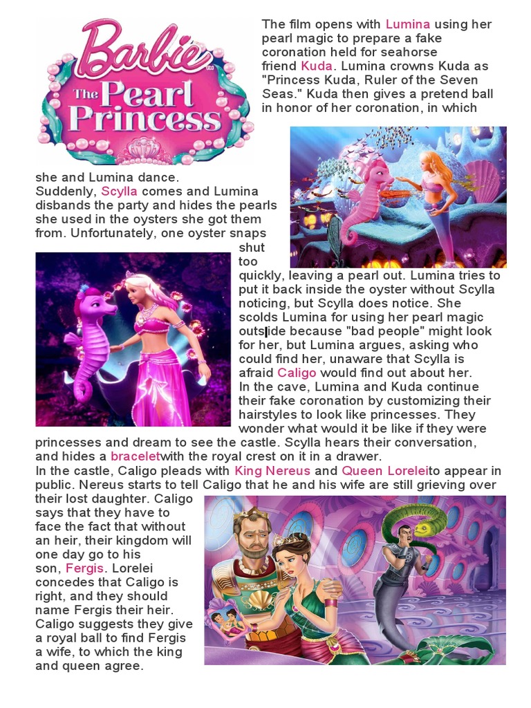 Barbie The Pearl Princess Kuda