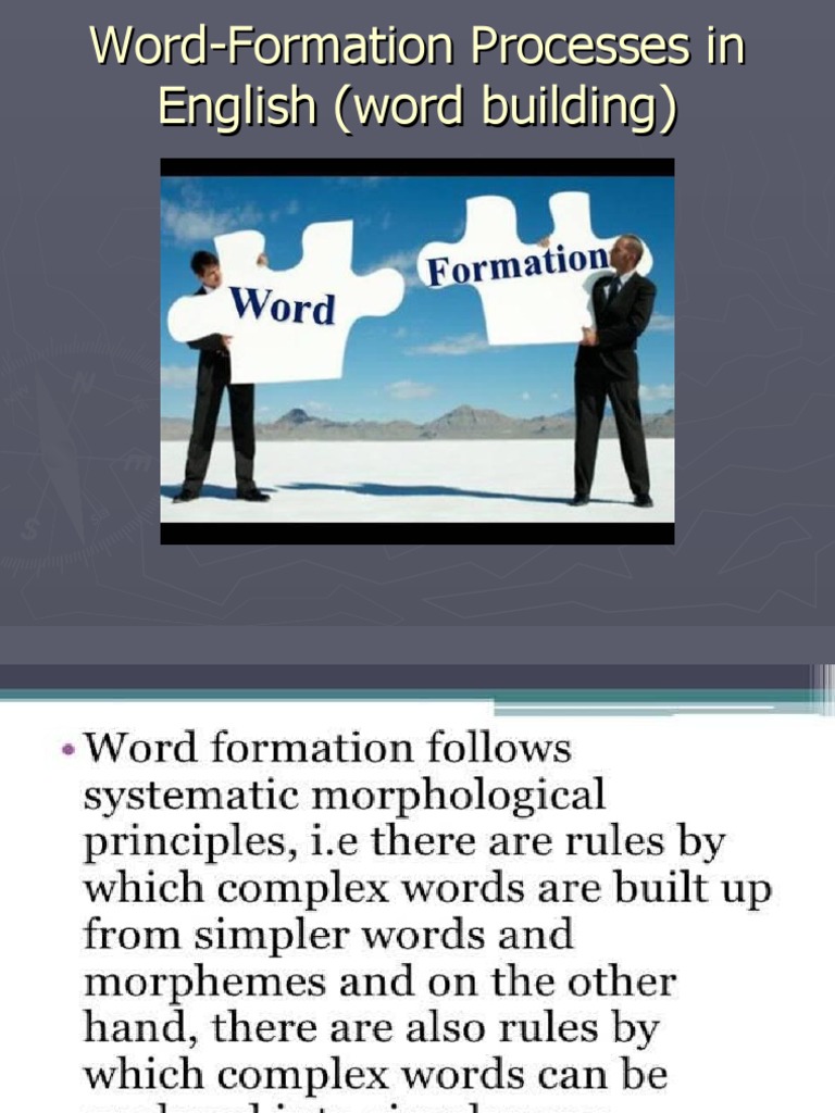 Word Formation Processes | PDF | Morphology (Linguistics) | Word