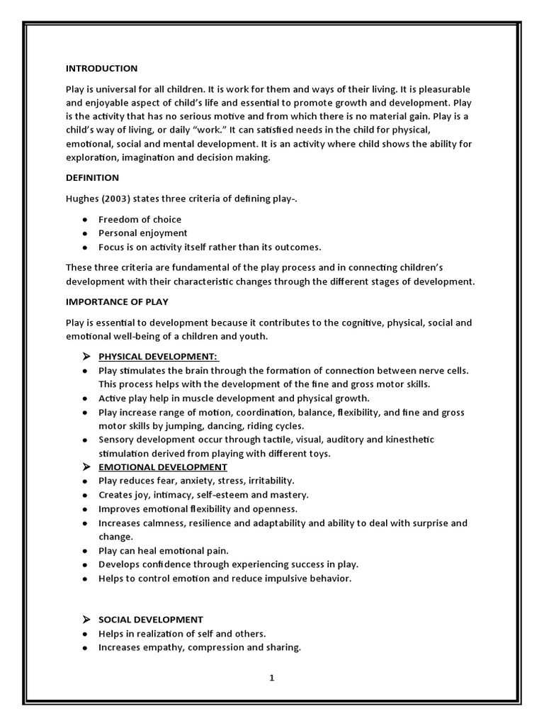 Play Assignment | PDF | Toys | Antibody