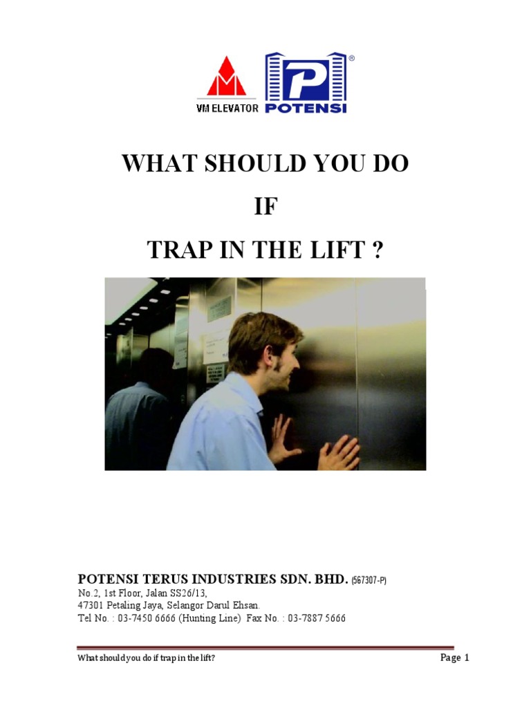 Emergency Procedures for Being Trapped in an Elevator: A Step-by-Step ...