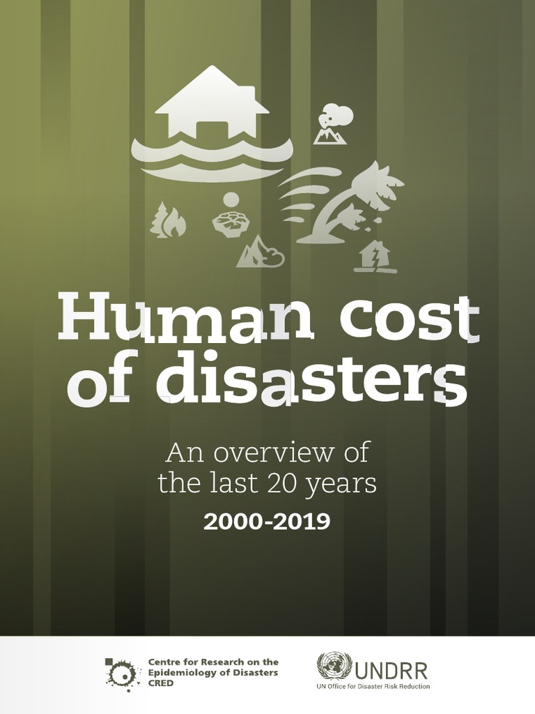 Human Cost of Disasters: 2000-2019 Overview | PDF | Disaster Risk ...