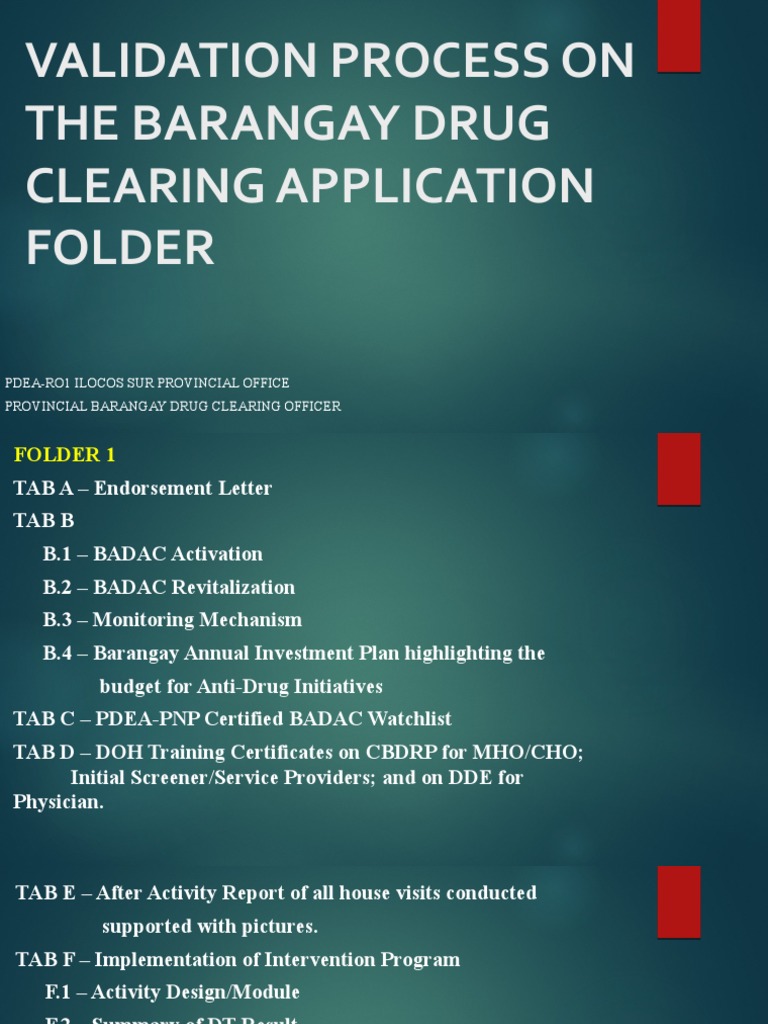 Barangay Drug Clearing Program | PDF | Justice | Crime & Violence