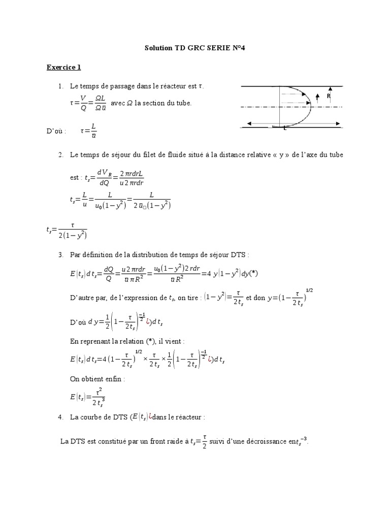 Correction TD N4 | PDF | Analyse mathématique | Analyses