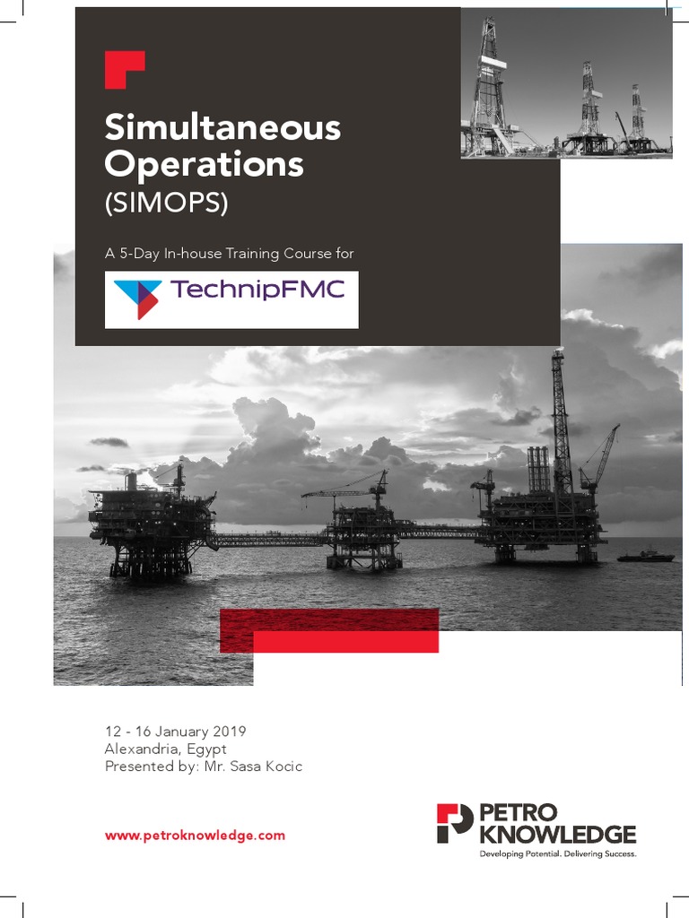 Simultaneous Operations (SIMOPS) | PDF | Oil Refinery | Safety