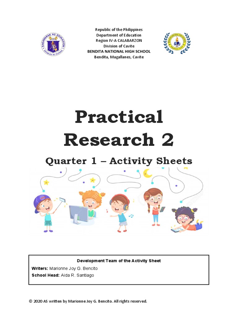 Bencito, MJG Activity Sheets PR2 WK 1 2020-2021 | PDF | Semantic Web | Web 2.0