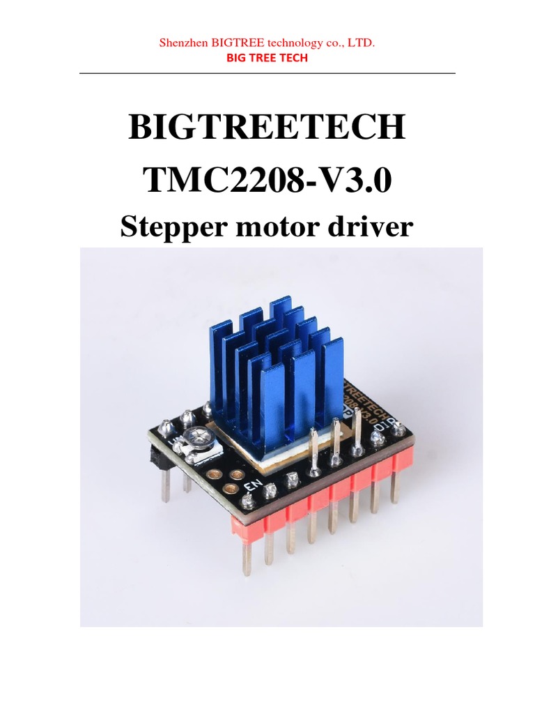 TMC2208-V3.0 Manual | PDF | Electrical Engineering | Manufactured Goods