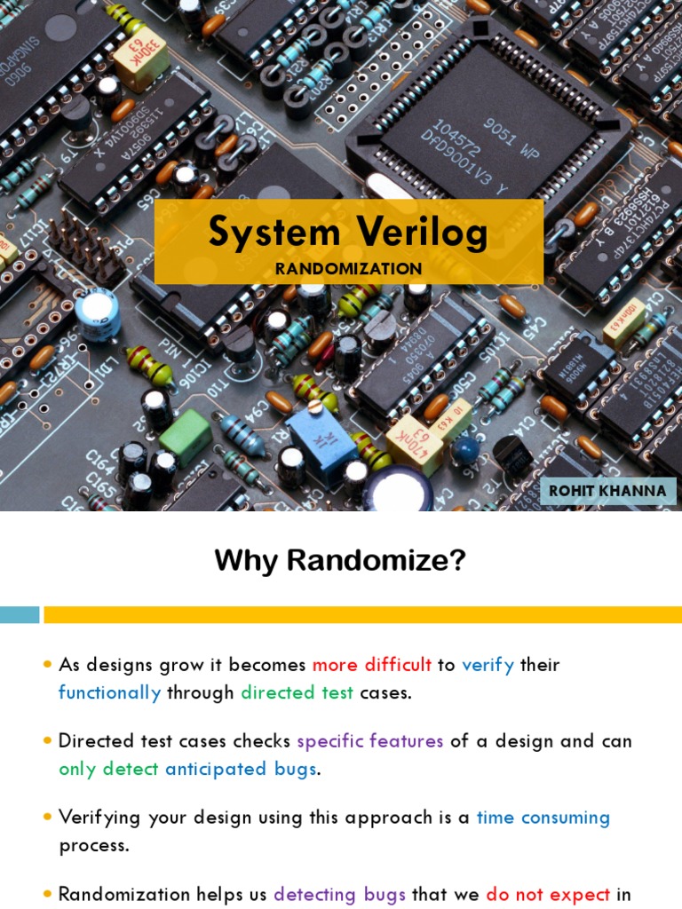 System Verilog Randomization Pdf Inheritance Object Oriented Programming Applied Mathematics