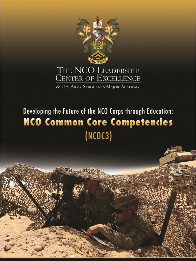 NCOC3 | PDF | Non Commissioned Officer | Sergeant