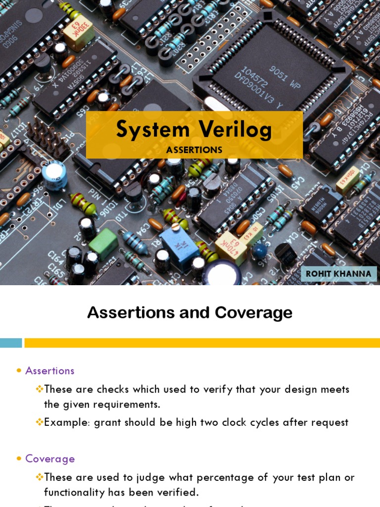 System Verilog Assertions | Download Free PDF | Systems Engineering ...