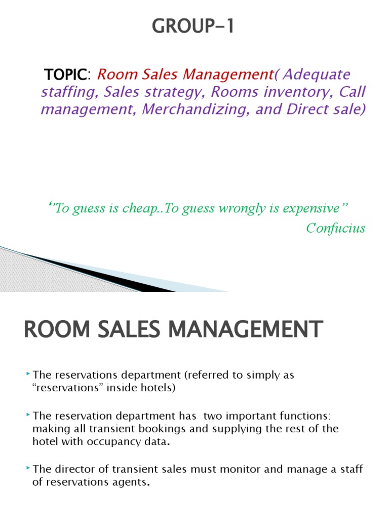 Room Sales Management | PDF | Search Engine Marketing | Search Engine ...