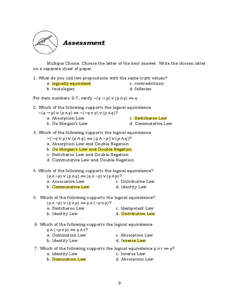 GenMath Activity (2nd QTR, Module 17) | PDF | Mathematical Logic | Teaching Mathematics