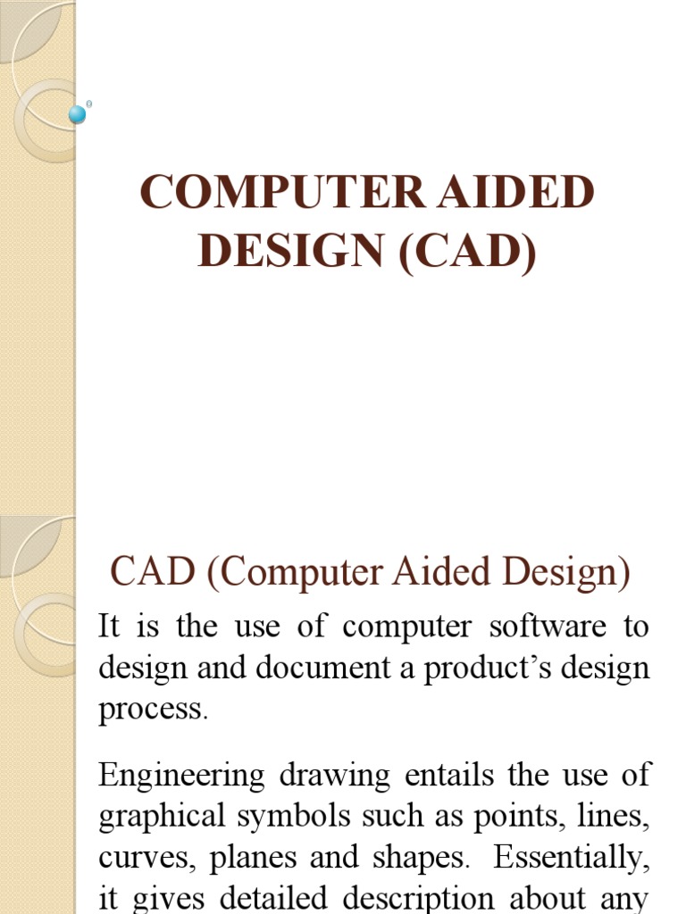 Computer Aided Design | PDF | Computer Aided Design | Technical Drawing