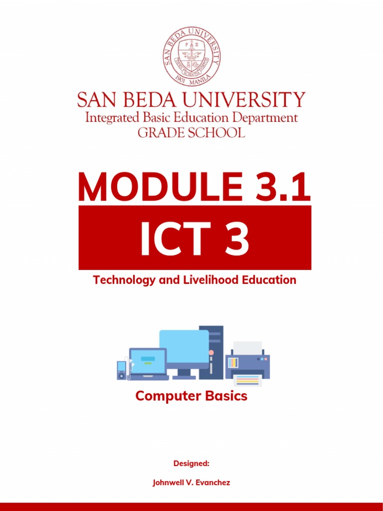 TLE-ICT 3 MODULE 3.1 Lesson 1 | PDF | Graphical User Interfaces ...