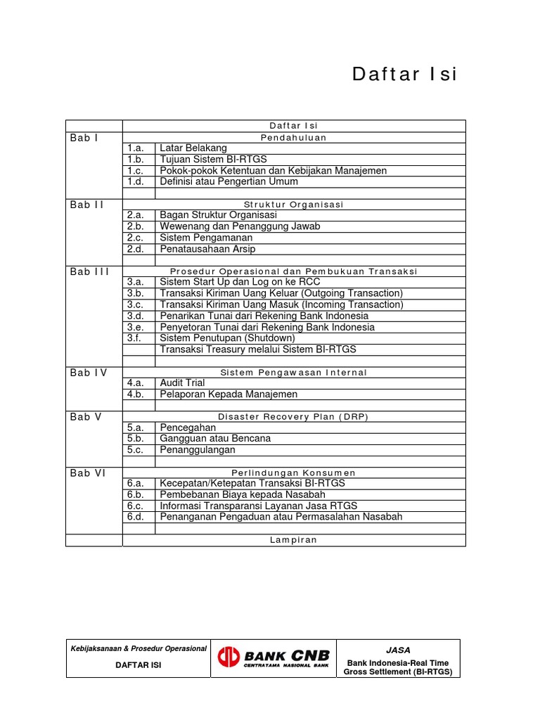 RTGS | PDF | Bisnis | Pengelolaan Keuangan & Uang