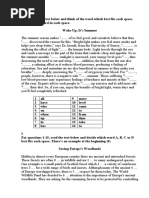 CAE Use of English Full Test Teacher Handbook 08 | PDF | Mosquito ...