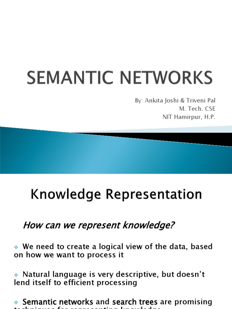 Semantic Networks | PDF | Interpretation (Philosophy) | Linguistics