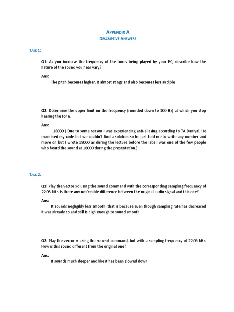 Lab 3 - Appendix A | PDF | Language Arts & Discipline | Teaching ...