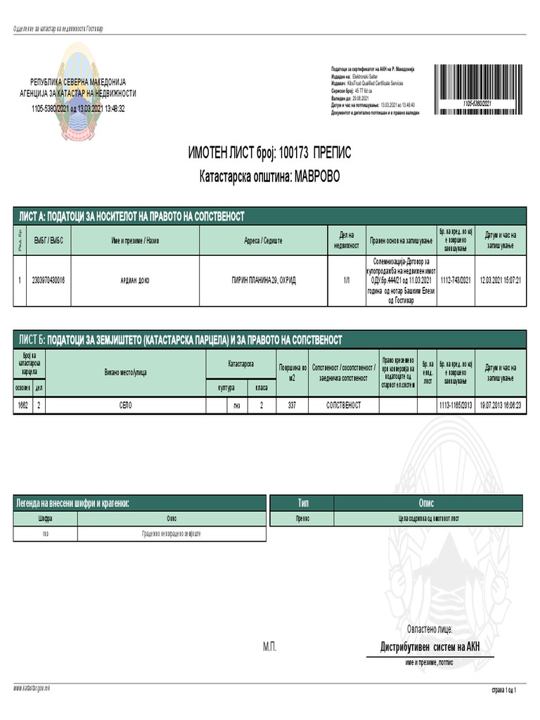 Imoten List 11860111 50 100173 | PDF