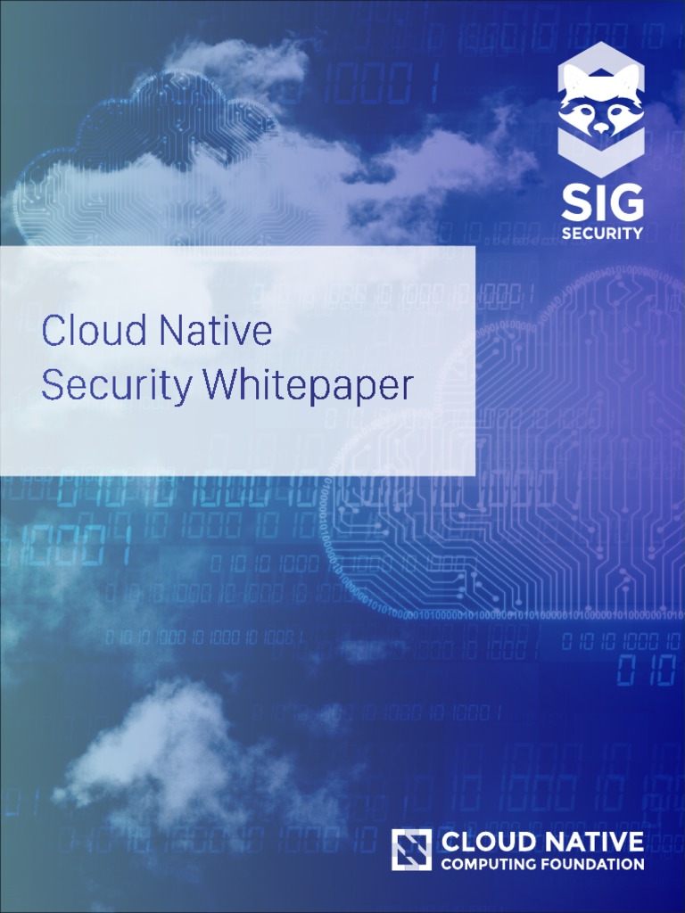 CNCF Cloud Native Security Whitepaper Nov2020 | PDF | Vulnerability (Computing) | Cloud Computing