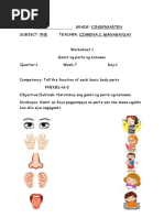 Bilang Anim Worksheets | PDF