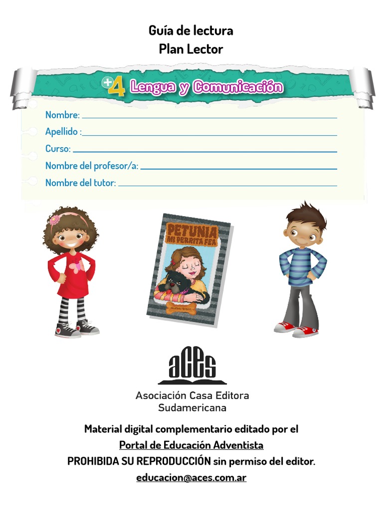 Guia de Lectura Petunia Mi Perrita Fea | PDF