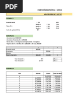 Ejemplo de VAE | PDF | Valor presente neto | Flujo de efectivo