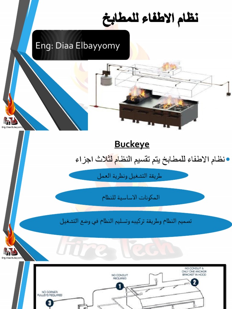 Kitchen Mister Restaurant Cooking Area Fire Suppression System Buckeye ...