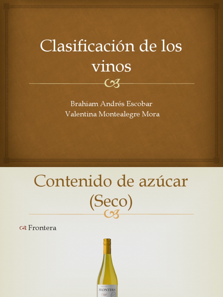 Clasificación de Los Vinos | PDF