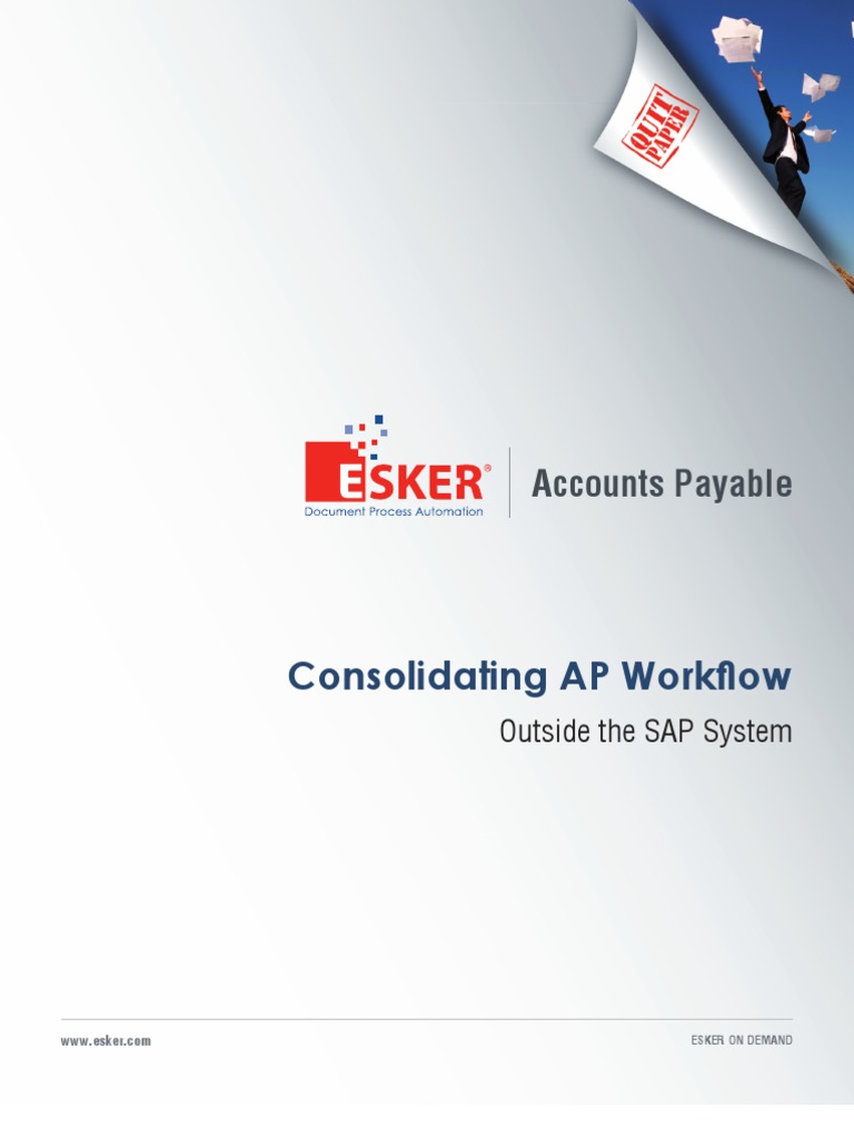 Sample Financial Case Study - Esker | PDF | Accounts Payable | Sap Se