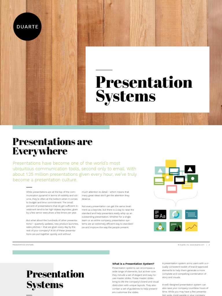 Duarte Presentation Systems | PDF | Brand | Communication