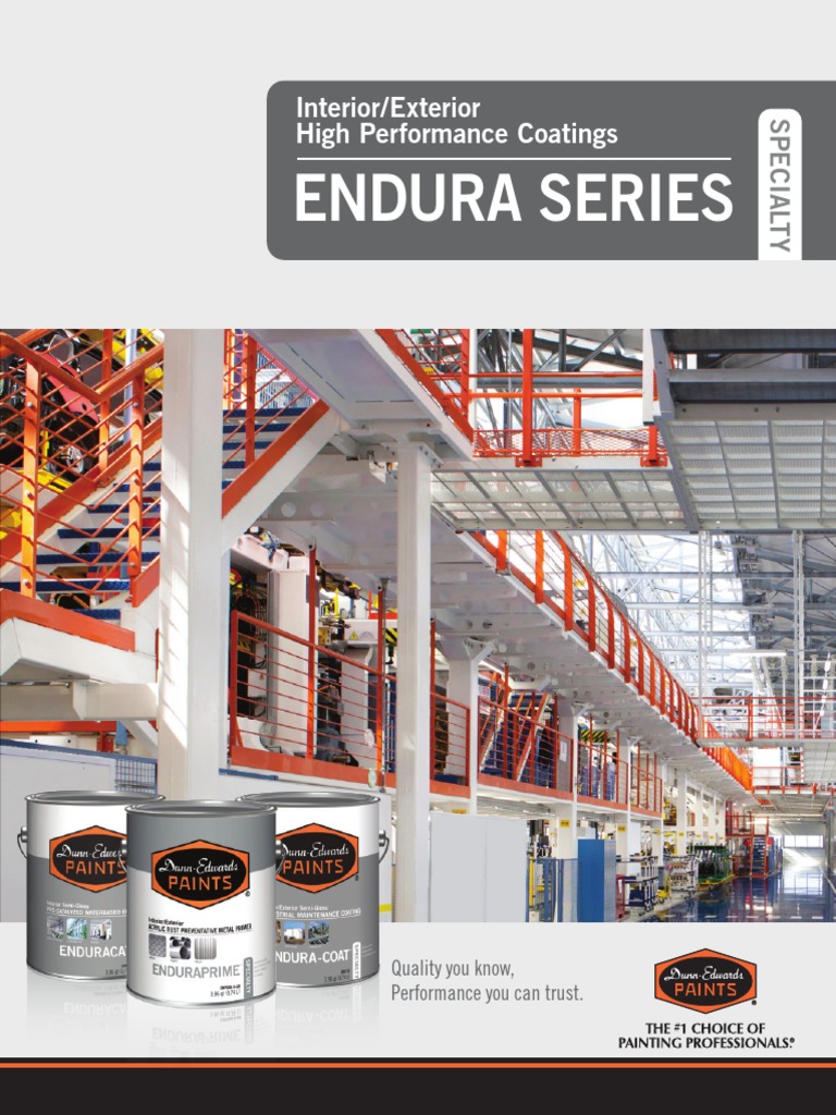Endura Series: Interior/Exterior High Performance Coatings | PDF ...