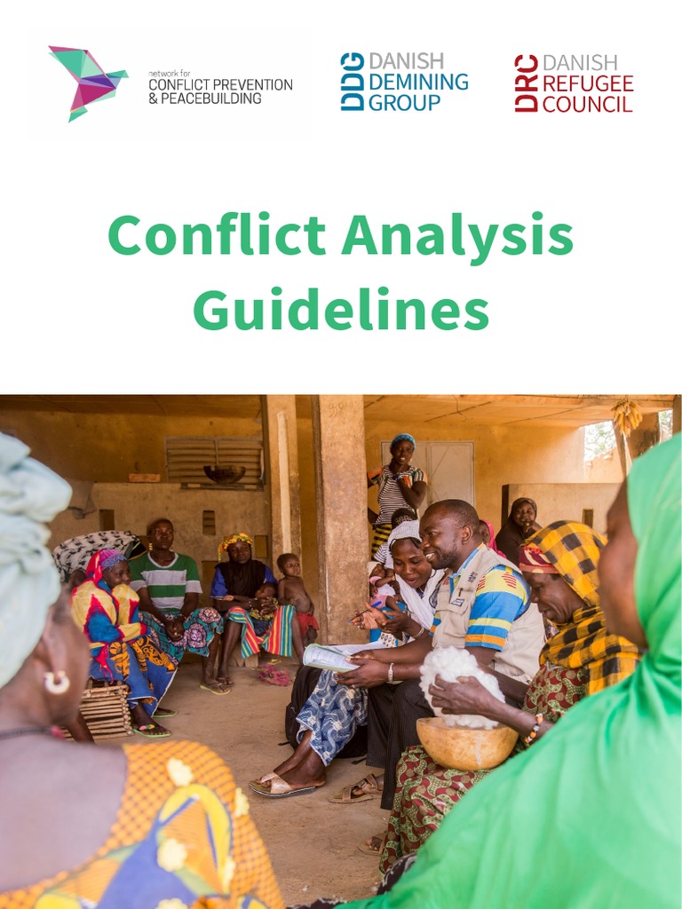 Conflict Analysis Guidelines Public Version | PDF | Peacebuilding ...