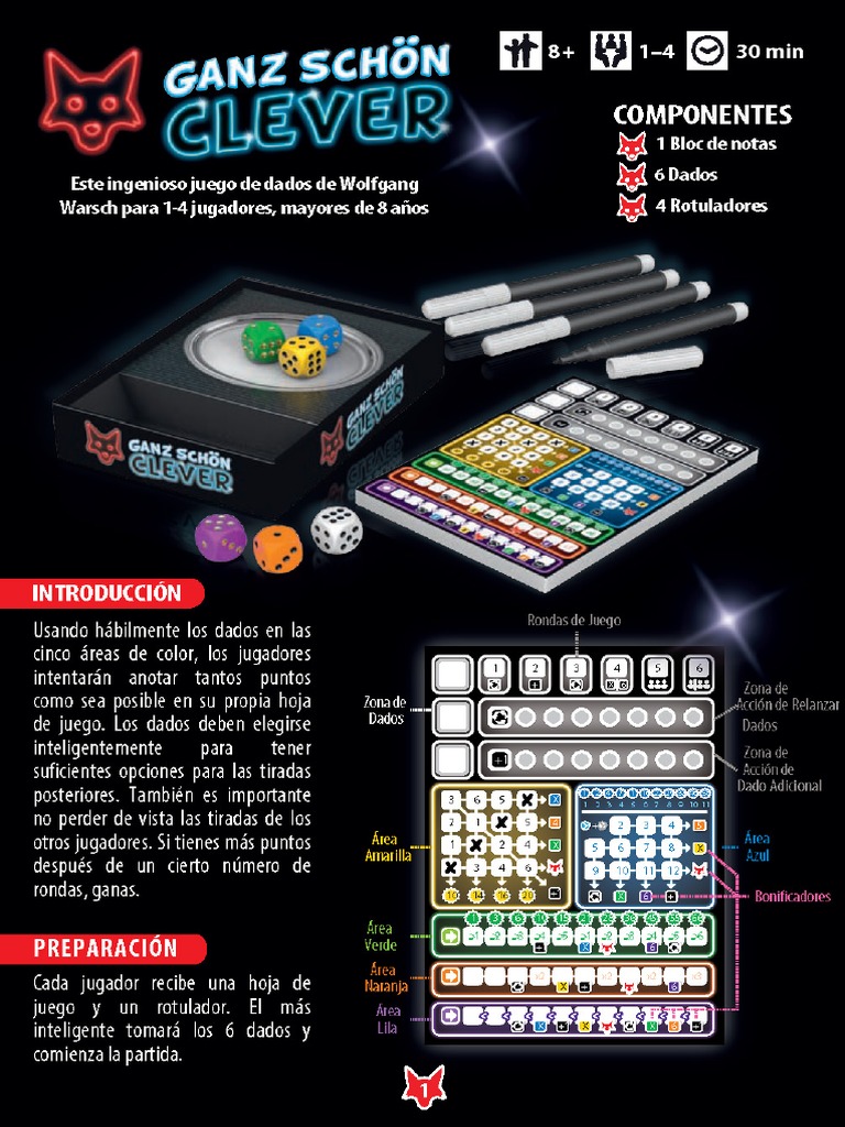 Reglamento Ganz Schoen Clever ESP 02 | PDF