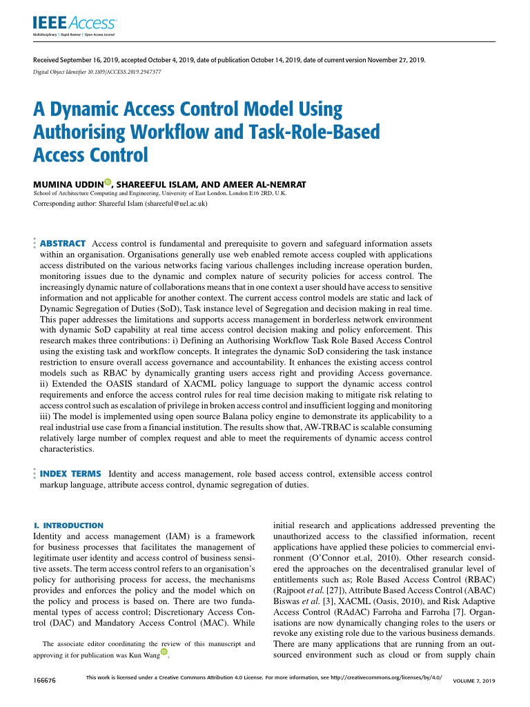 Implementing Dynamic Access Control Policies In Nosql Databases – peerdh.com