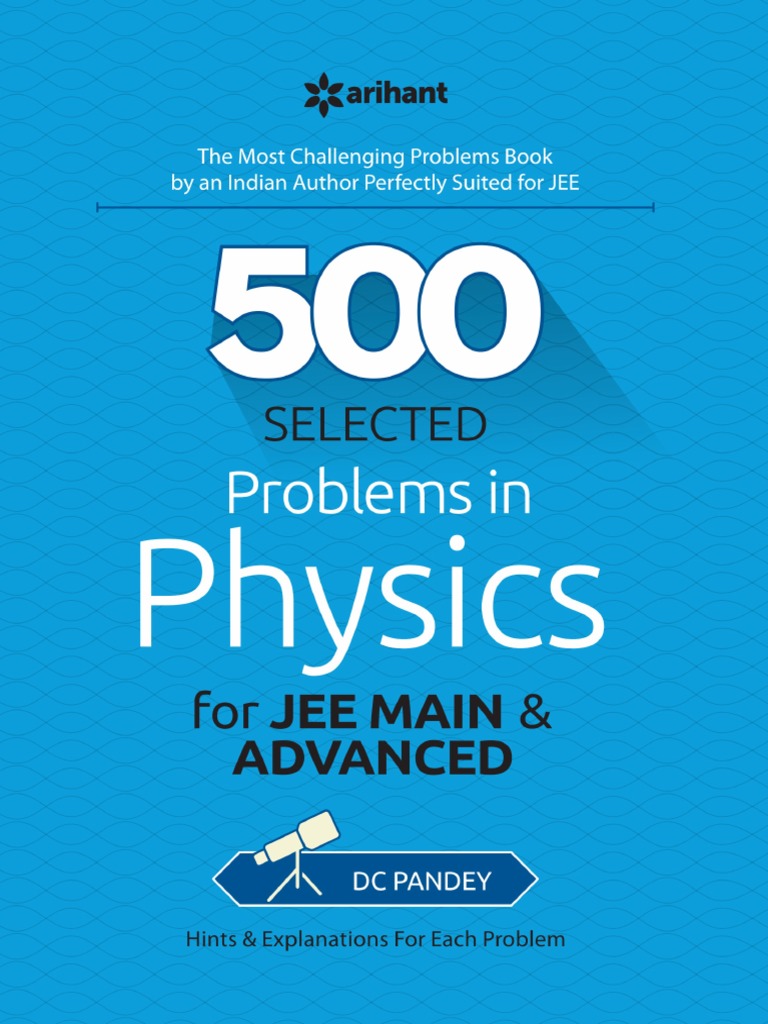 A Problem Book in Physics 500 Selected Problems For IIT JEE Arihant by ...