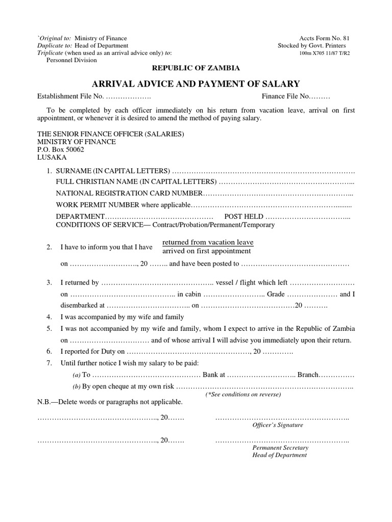 Accts Form 81 | PDF | Cheque | Indemnity