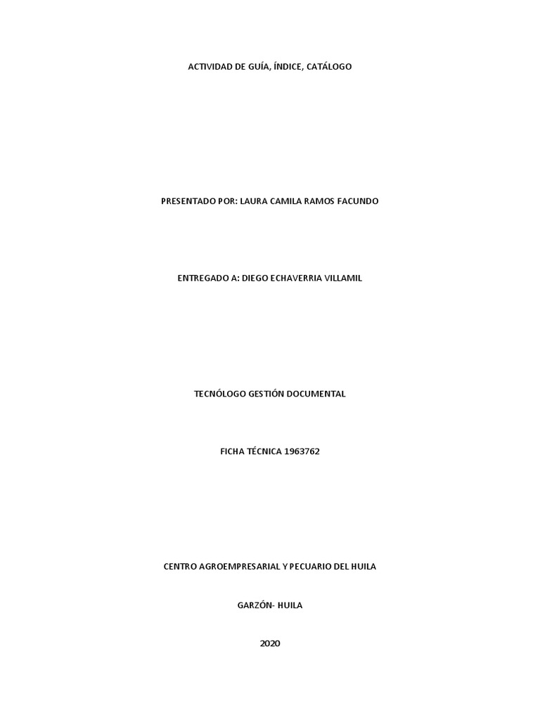 Guia - Indice.catalogo | PDF | Poesía