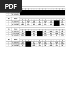 Contoh Format Absen Bulanan PPL | PDF