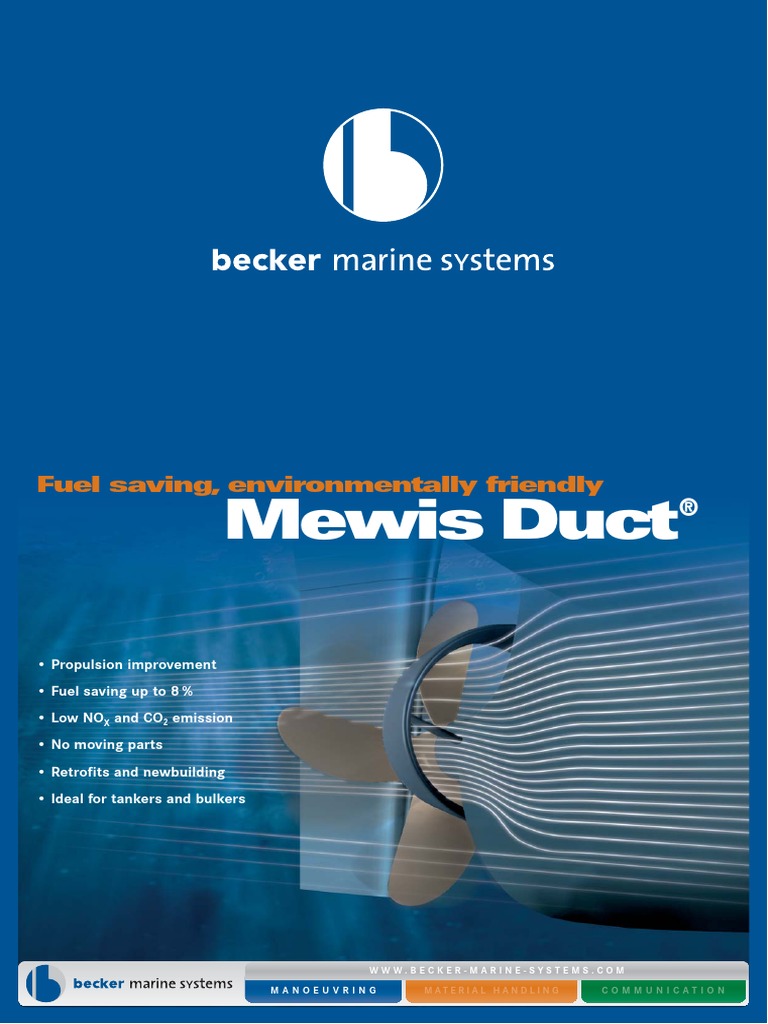 Becker Mewis Duct | PDF | Propeller | Propulsion