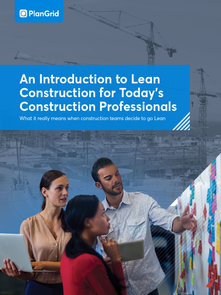 Lean Construction Introduction Pdf Lean Manufacturing Economic
