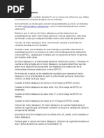 Cálculo e Interpretación del Índice Tabáquico | PDF | Relaciones ...