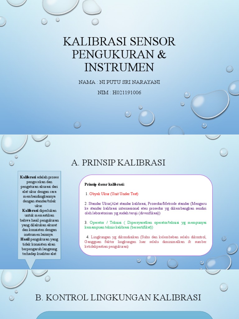 Panduan Kalibrasi Sensor | PDF | Komputer