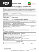 Work Placement Log Book - CHC33015 Certificate III in Individual ...