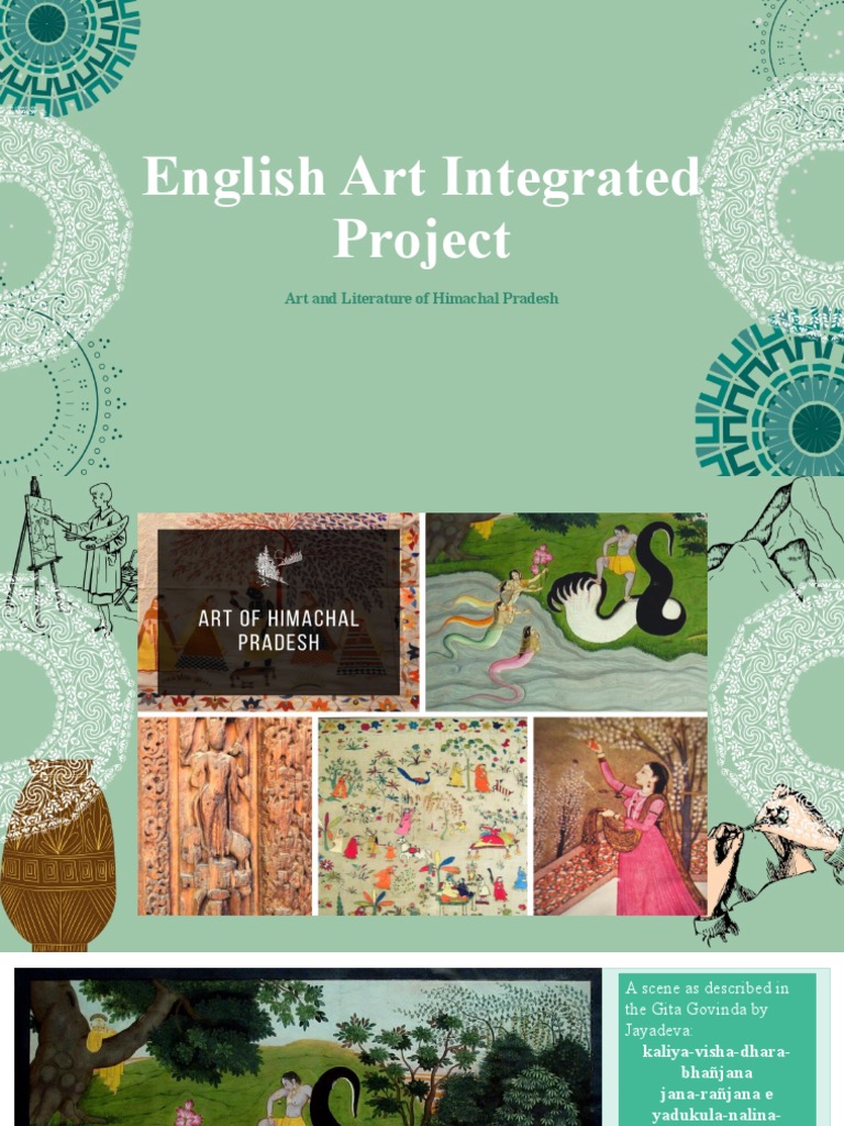 English Art Integrated Project: Art and Literature of Himachal Pradesh ...