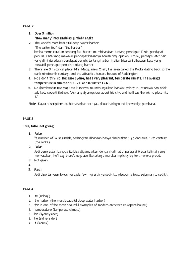 Answer Materi Eap | PDF