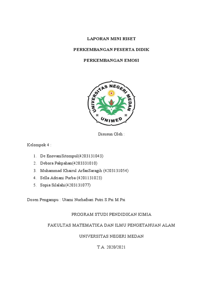 Laporan Mini Riset PPD | PDF