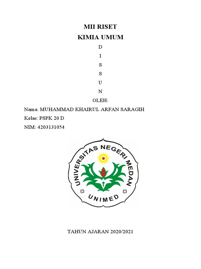 Mini Riset Kimia Muhammad Khairul Arfan Saragih | PDF