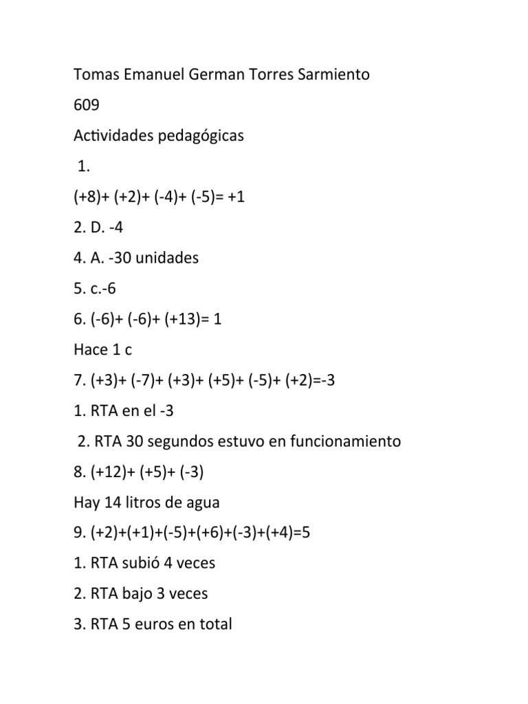 Grado 609 | PDF | Métodos y materiales de enseñanza | Ciencia y matemáticas