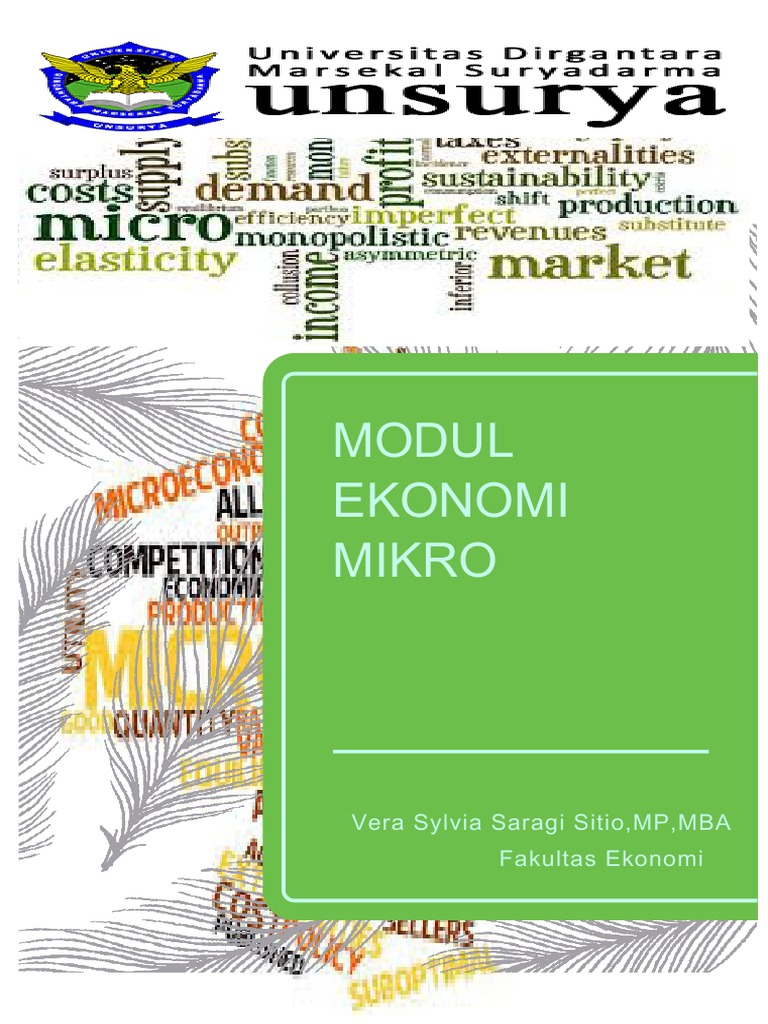 Modul Ekonomi Mikro - Vera Sylvia S 2020 | PDF