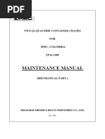 RTG Crane Maintenance Manual | PDF | Nondestructive Testing | Crane ...